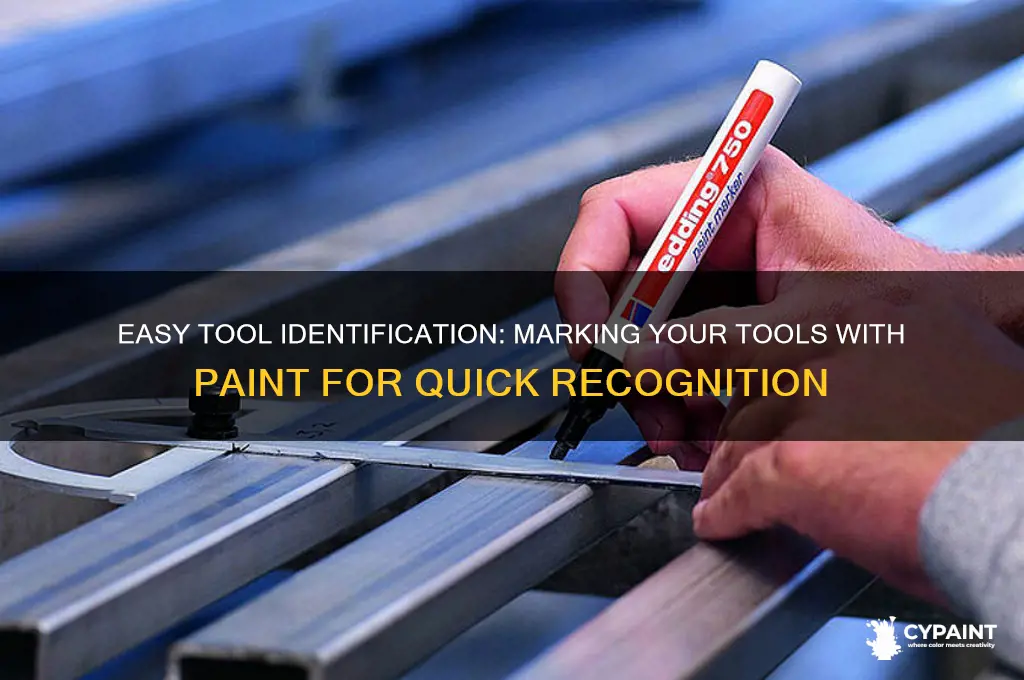 Easy Tool Identification: Marking Your Tools With Paint For Quick ...