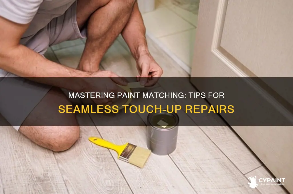 Mastering Paint Matching: Tips For Seamless Touch-Up Repairs | CyPaint