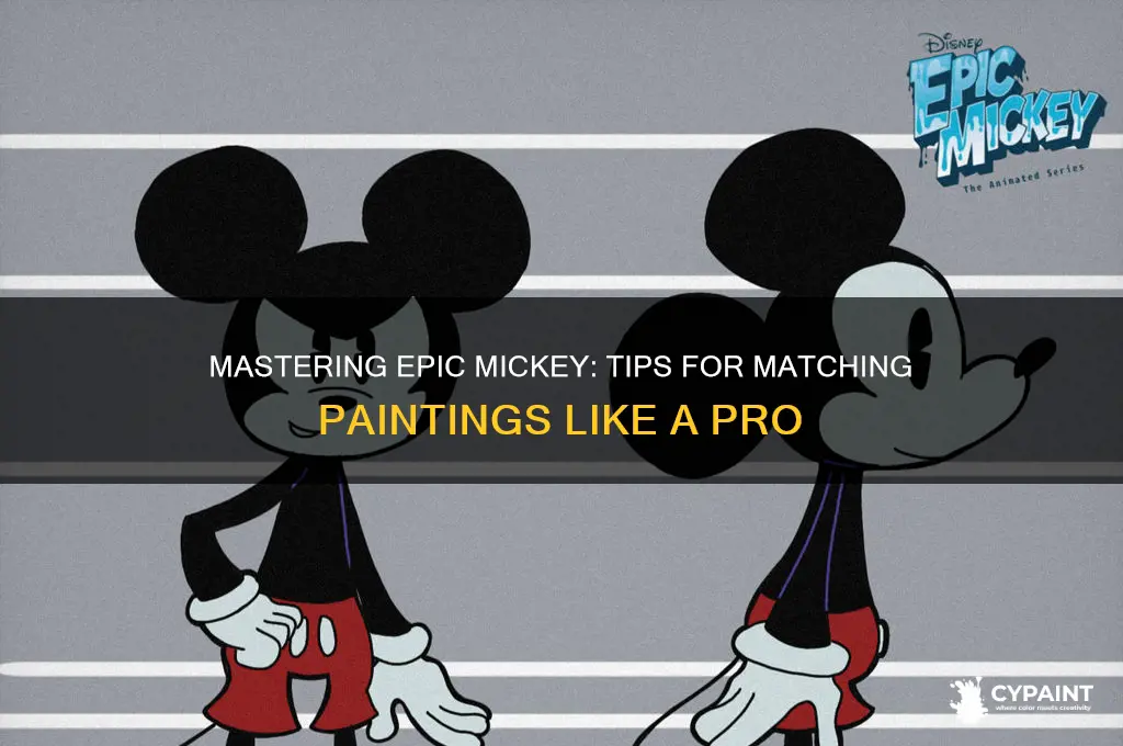 Mastering Epic Mickey: Tips For Matching Paintings Like A Pro | CyPaint