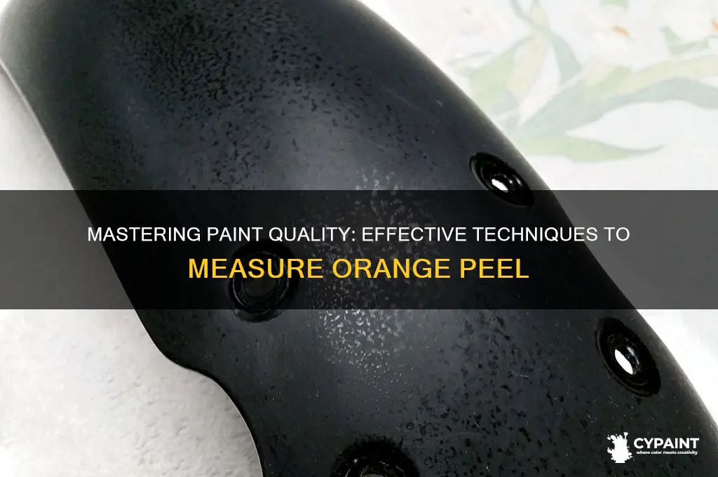 Mastering Paint Quality: Effective Techniques To Measure Orange Peel ...