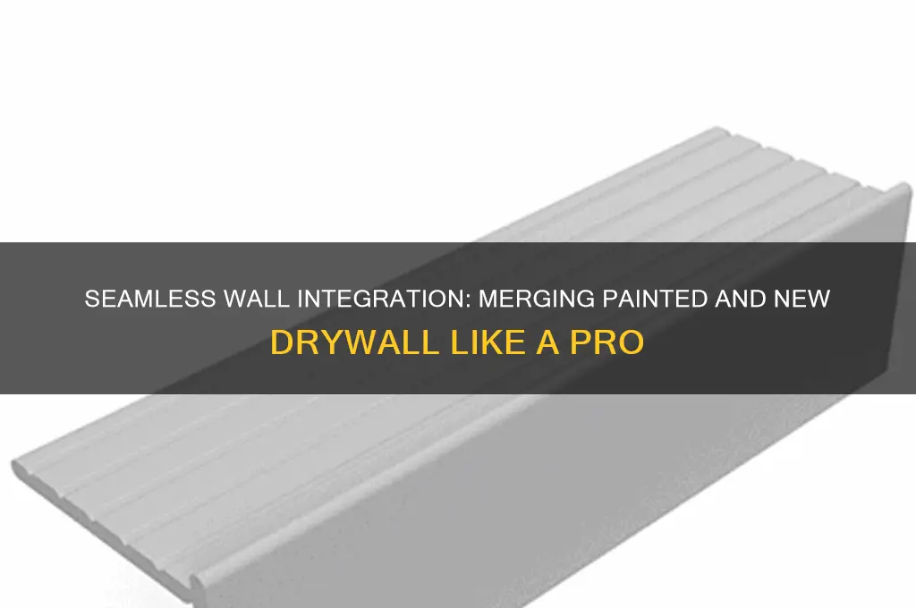 Seamless Wall Integration: Merging Painted And New Drywall Like A Pro ...
