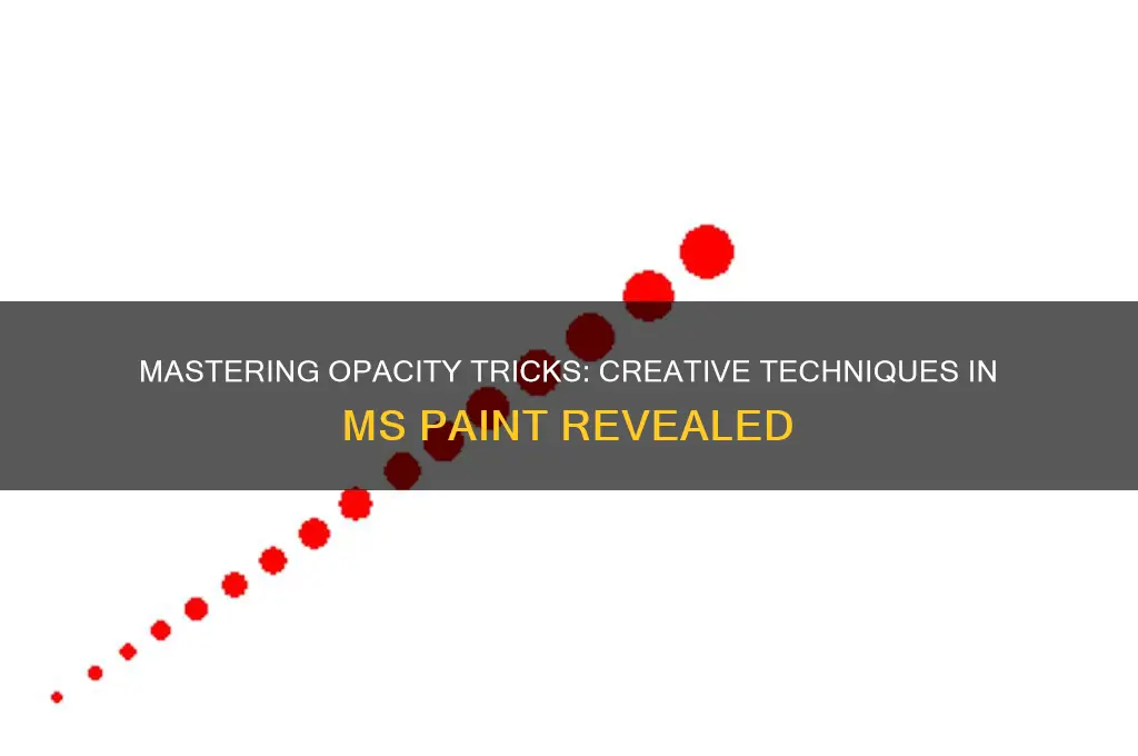 Mastering Opacity Tricks: Creative Techniques In Ms Paint Revealed ...