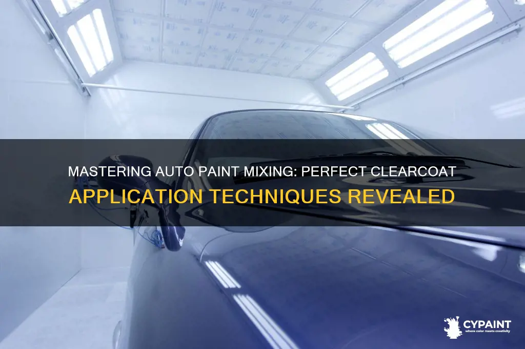 Mastering Auto Paint Mixing: Perfect Clearcoat Application Techniques ...