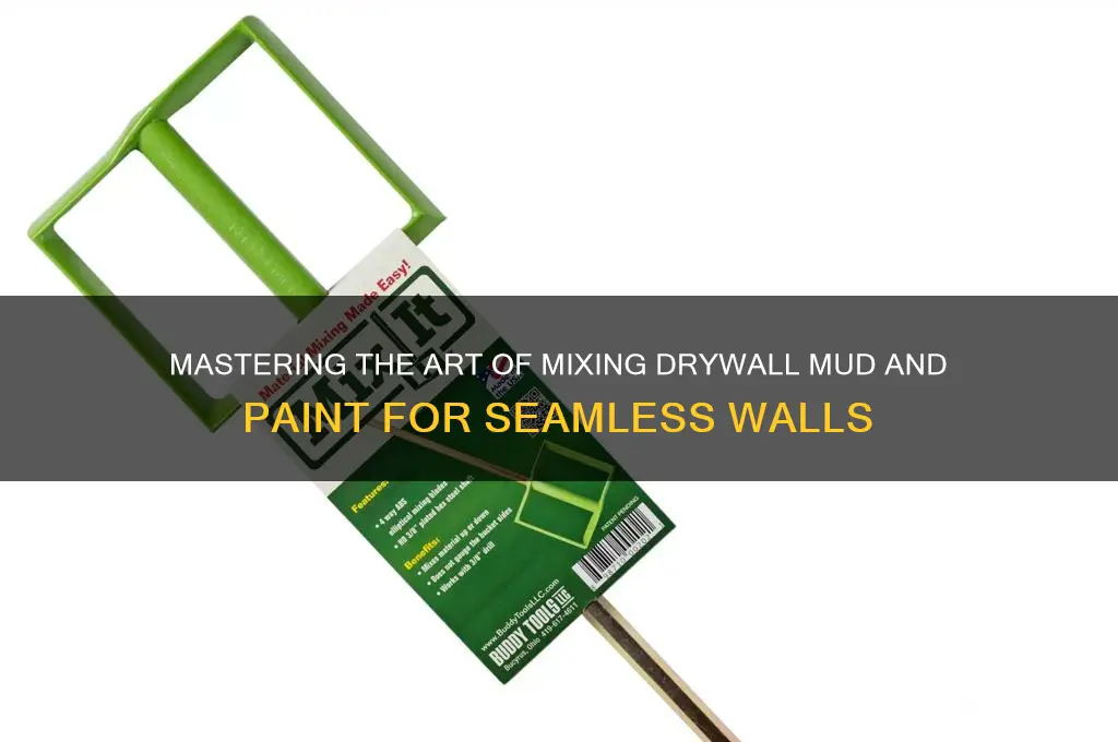 Mastering The Art Of Mixing Drywall Mud And Paint For Seamless Walls ...