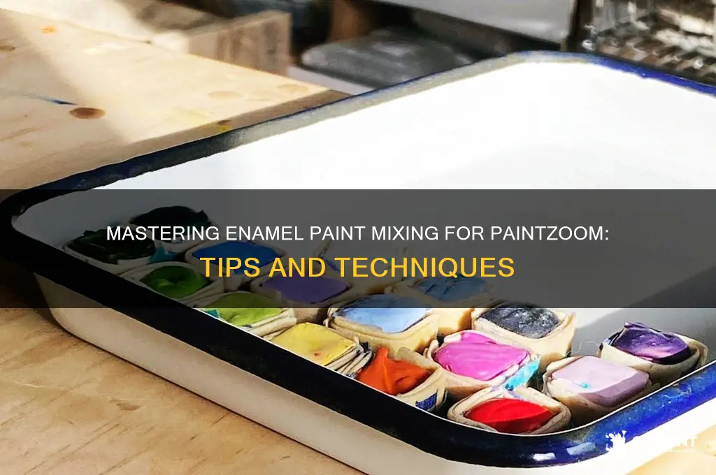 Mastering Enamel Paint Mixing For Paintzoom: Tips And Techniques | CyPaint