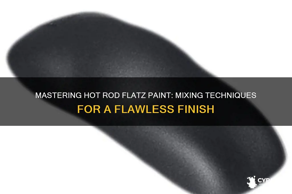 Mastering Hot Rod Flatz Paint: Mixing Techniques For A Flawless Finish ...