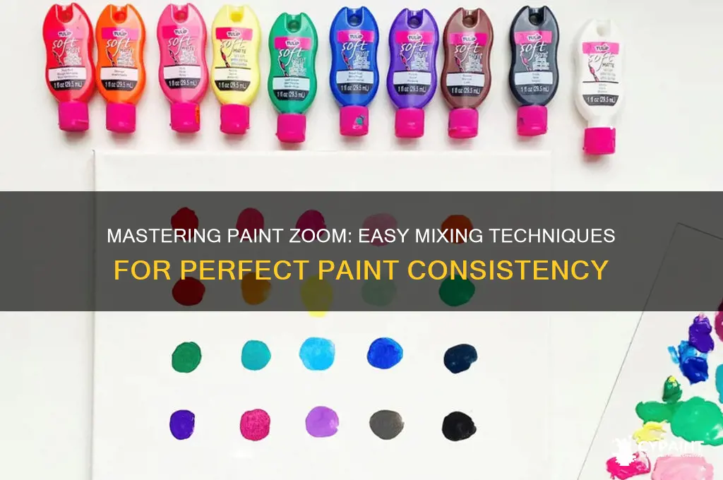 Mastering Paint Zoom: Easy Mixing Techniques For Perfect Paint ...