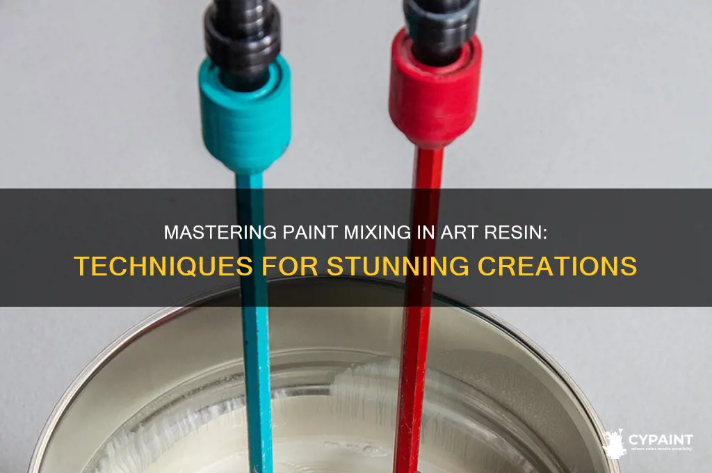 Mastering Paint Mixing In Art Resin: Techniques For Stunning Creations ...