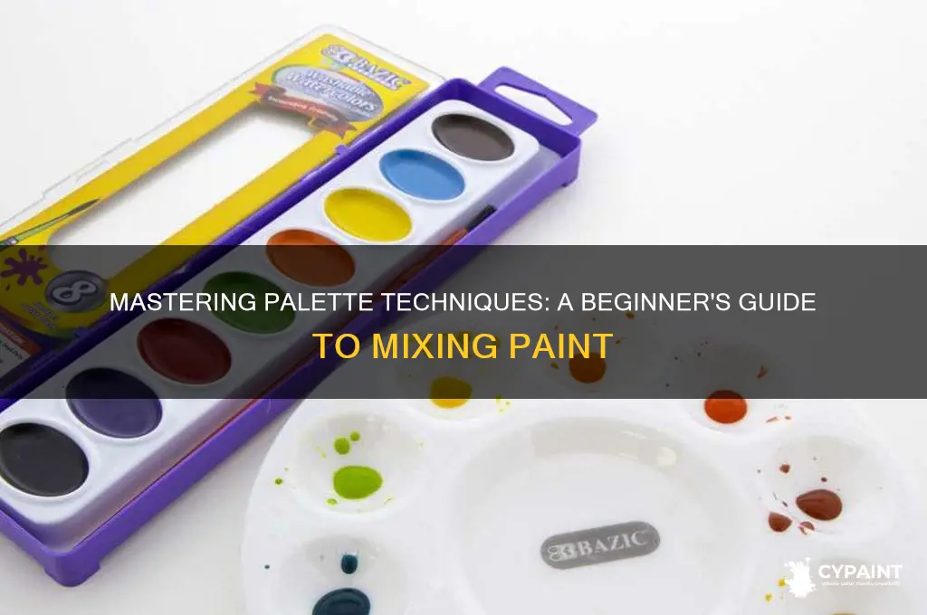 Mastering Palette Techniques: A Beginner's Guide To Mixing Paint | CyPaint