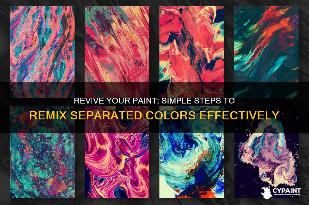 Revive Your Paint: Simple Steps To Remix Separated Colors Effectively ...
