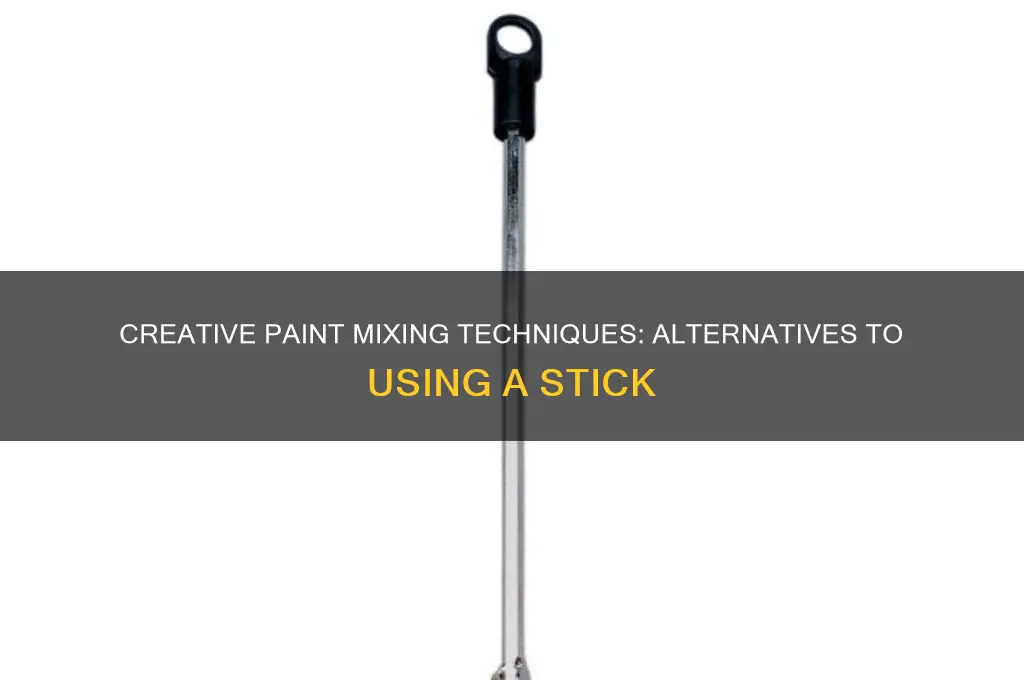 Creative Paint Mixing Techniques: Alternatives To Using A Stick | CyPaint