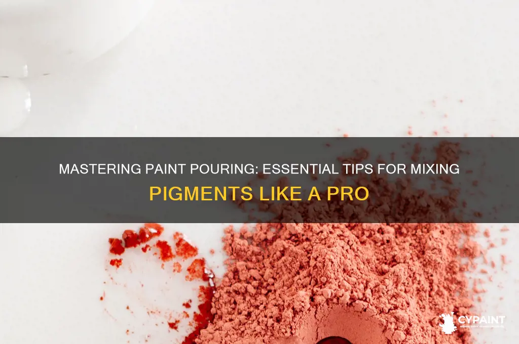 Mastering Paint Pouring: Essential Tips For Mixing Pigments Like A Pro ...