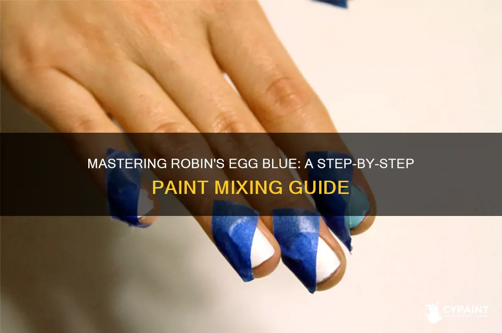 Mastering Robin's Egg Blue: A Step-By-Step Paint Mixing Guide | CyPaint