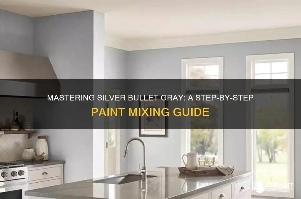 Mastering Silver Bullet Gray: A Step-By-Step Paint Mixing Guide | CyPaint