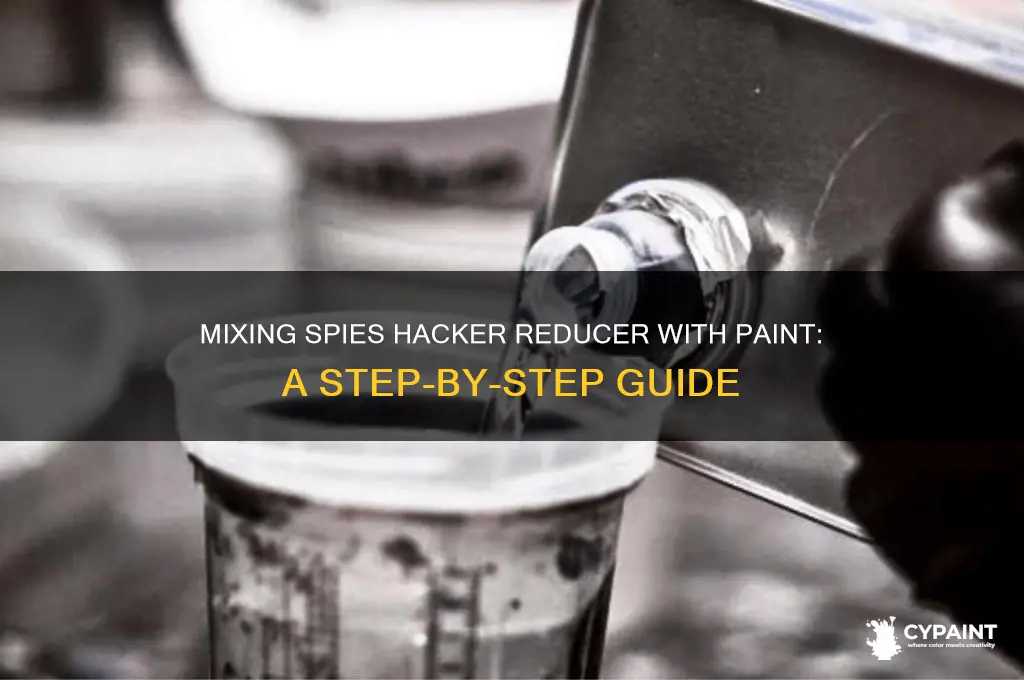 Mixing Spies Hacker Reducer With Paint: A Step-By-Step Guide | CyPaint