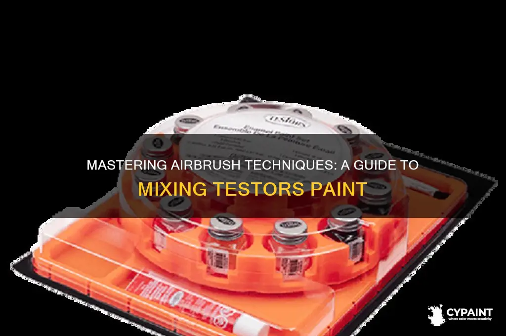 Mastering Airbrush Techniques: A Guide To Mixing Testors Paint | CyPaint