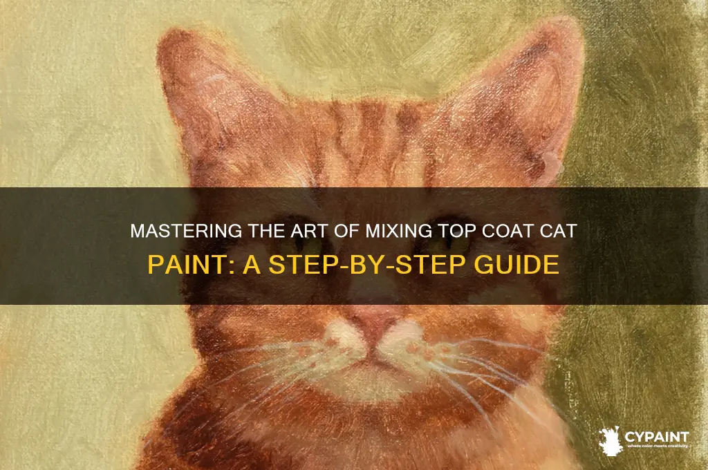 Mastering The Art Of Mixing Top Coat Cat Paint: A Step-By-Step Guide ...