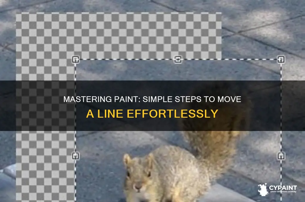 Mastering Paint: Simple Steps To Move A Line Effortlessly | CyPaint