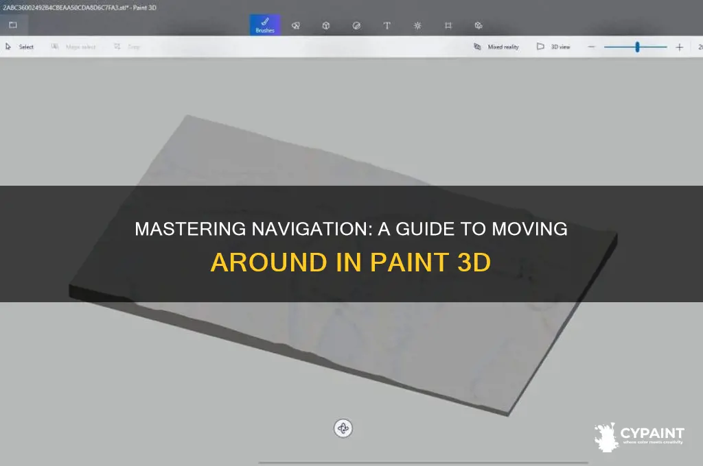 Mastering Navigation: A Guide To Moving Around In Paint 3D | CyPaint
