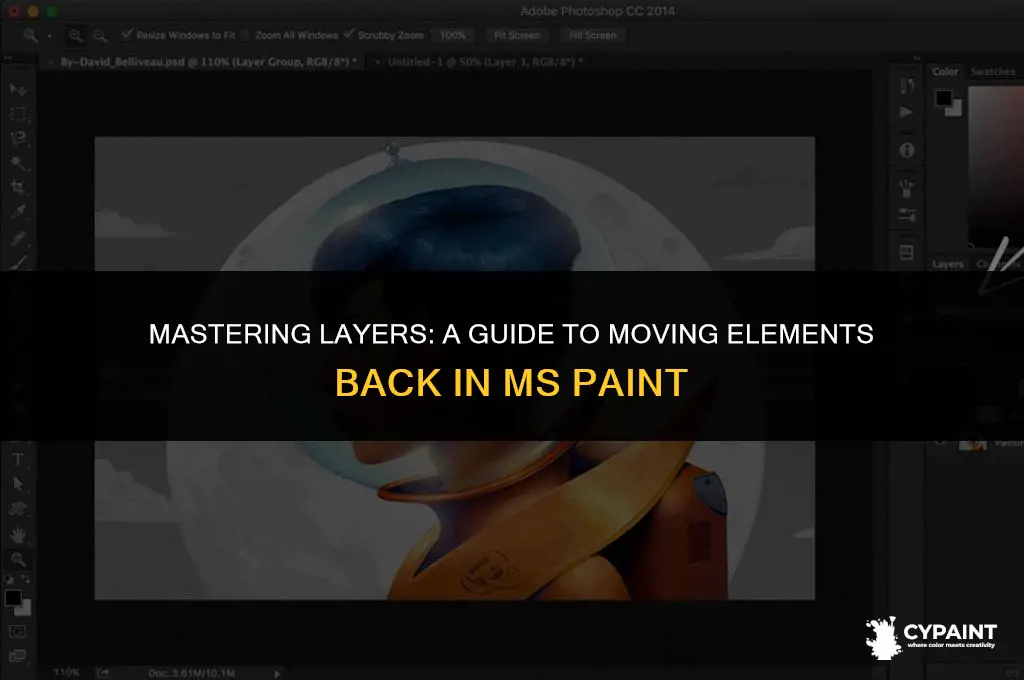 Mastering Layers: A Guide To Moving Elements Back In Ms Paint | CyPaint