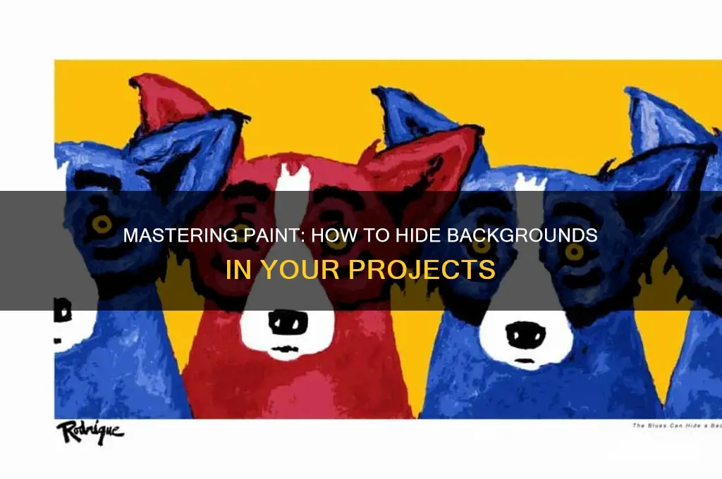 Mastering Paint: How To Hide Backgrounds In Your Projects | CyPaint