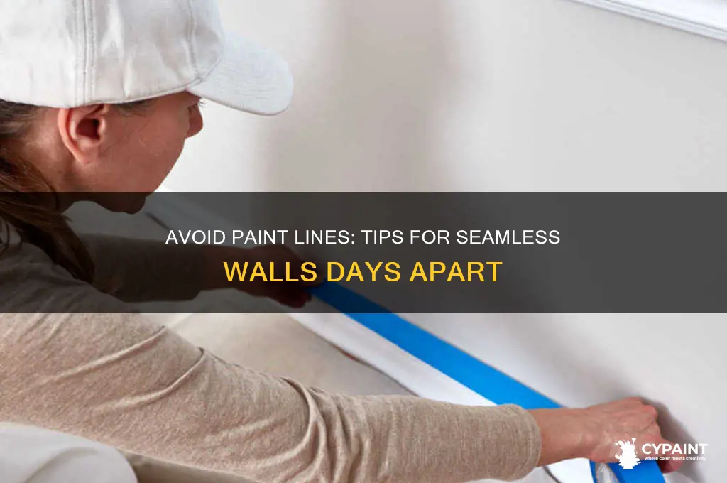 Avoid Paint Lines: Tips For Seamless Walls Days Apart | CyPaint