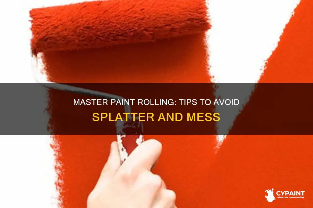 Master Paint Rolling: Tips To Avoid Splatter And Mess | CyPaint
