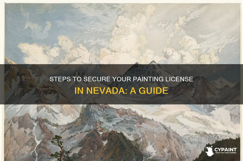 Steps To Secure Your Painting License In Nevada: A Guide | CyPaint