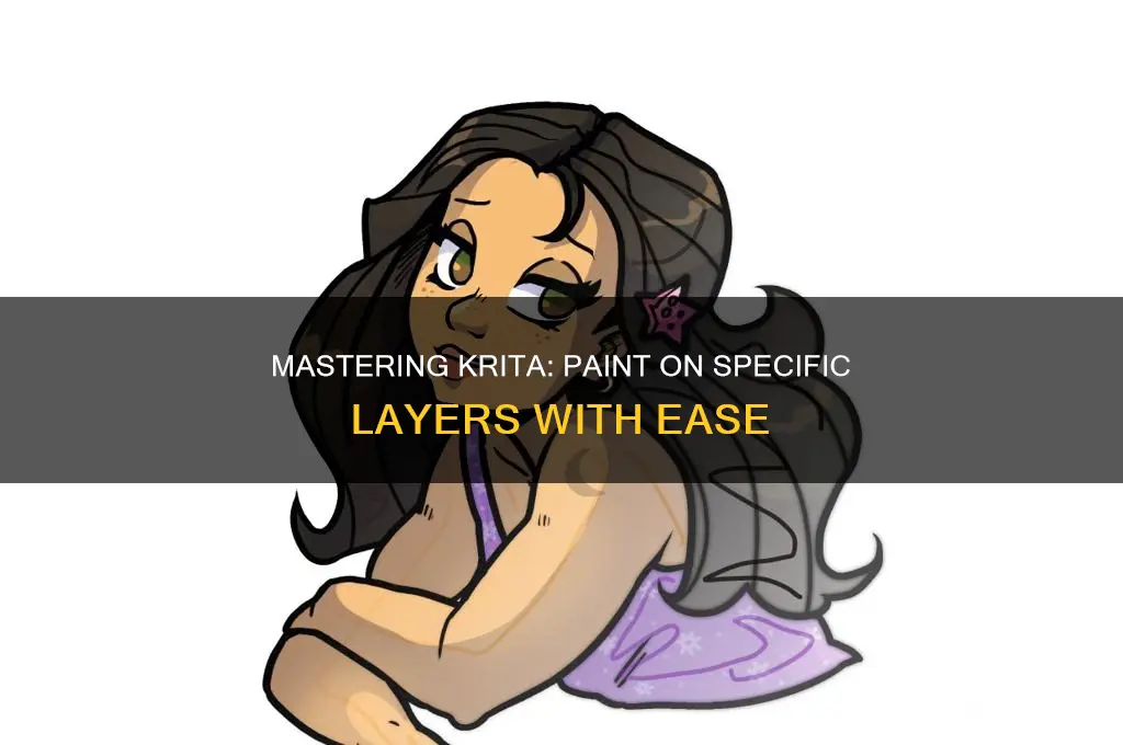 Mastering Krita: Paint On Specific Layers With Ease | CyPaint