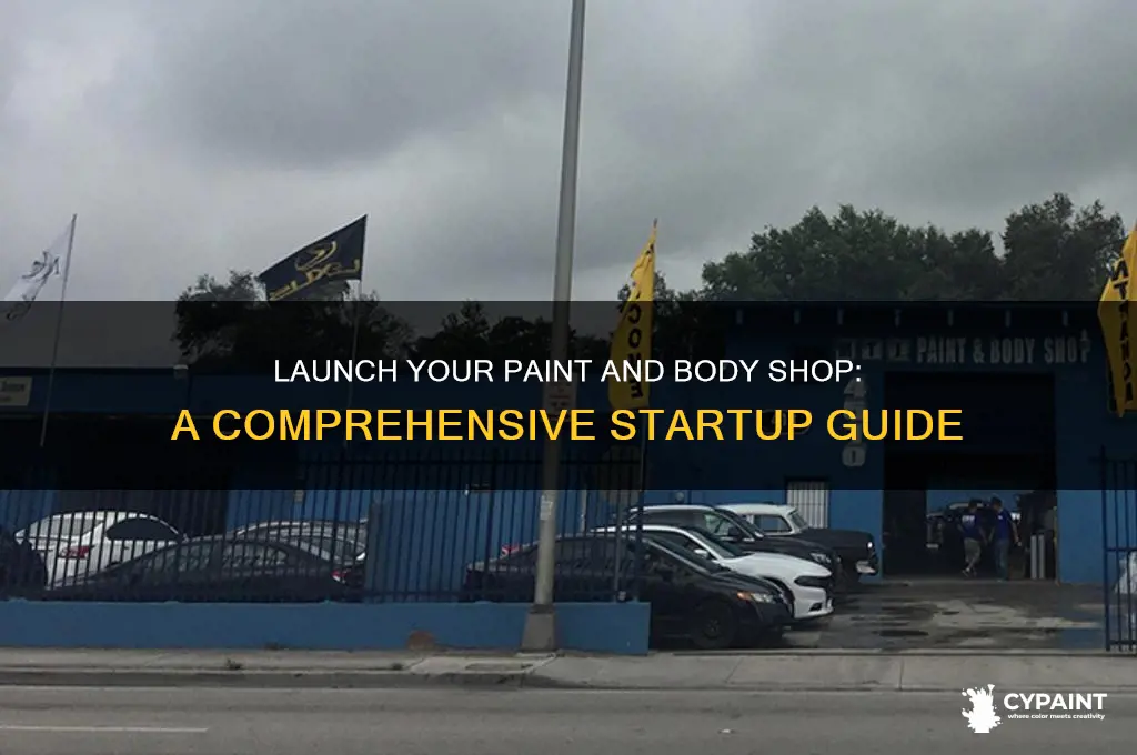 Launch Your Paint And Body Shop: A Comprehensive Startup Guide | CyPaint