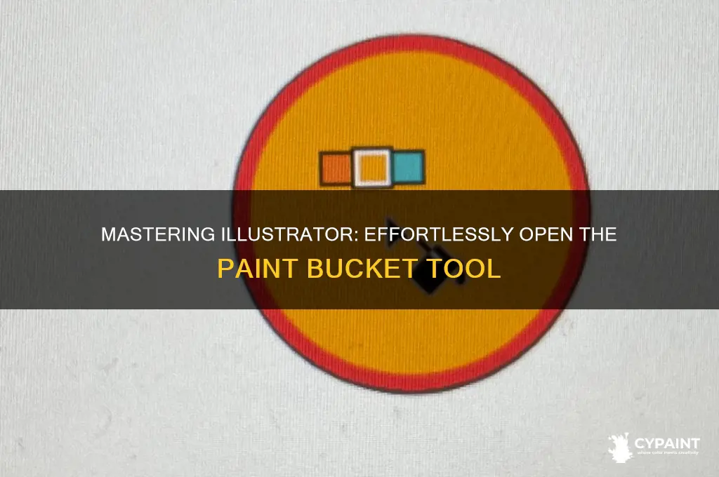 Mastering Illustrator: Effortlessly Open The Paint Bucket Tool | CyPaint