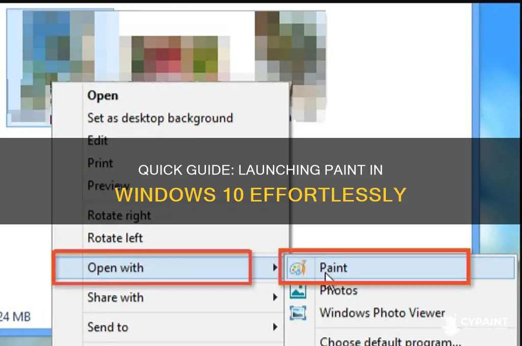 Quick Guide: Launching Paint In Windows 10 Effortlessly | CyPaint