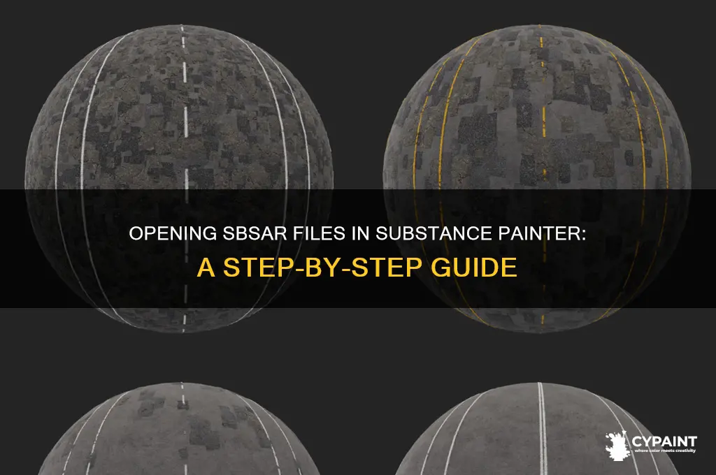 Opening Sbsar Files In Substance Painter: A Step-By-Step Guide | CyPaint
