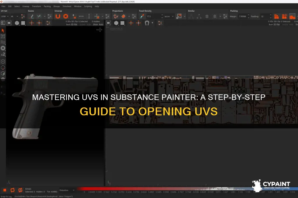 Mastering Uvs In Substance Painter: A Step-By-Step Guide To Opening Uvs ...