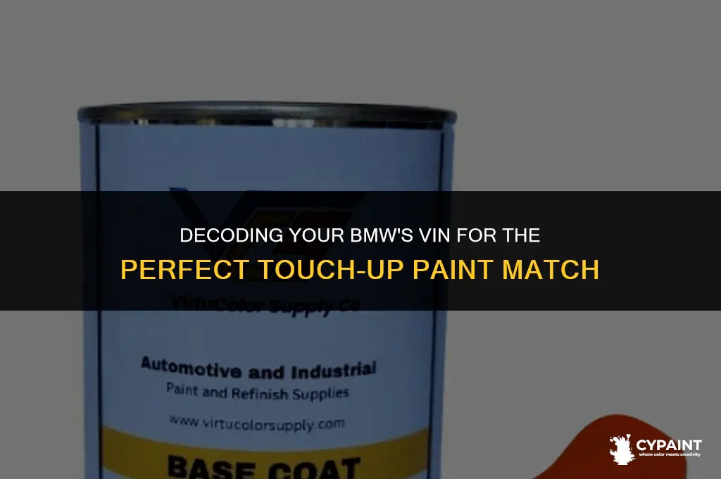 Bmw Touch Up Paint By Vin Number