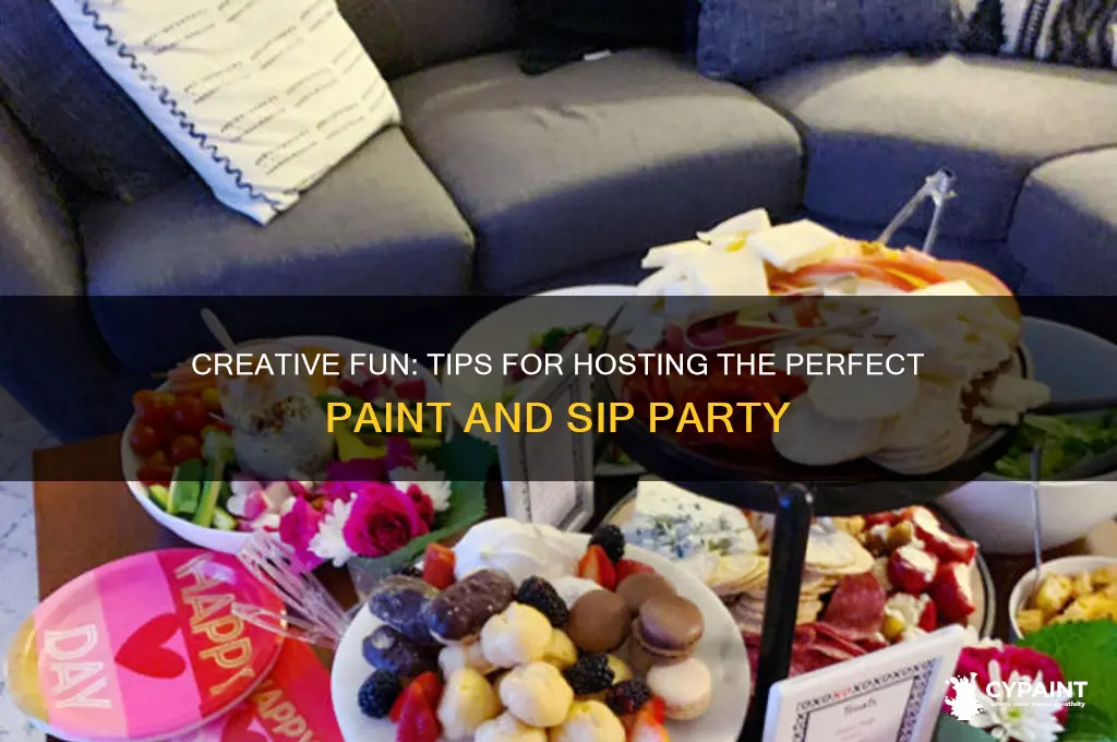 Creative Fun: Tips For Hosting The Perfect Paint And Sip Party | CyPaint