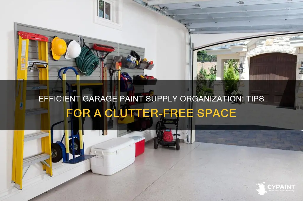 Efficient Garage Paint Supply Organization: Tips For A Clutter-Free ...
