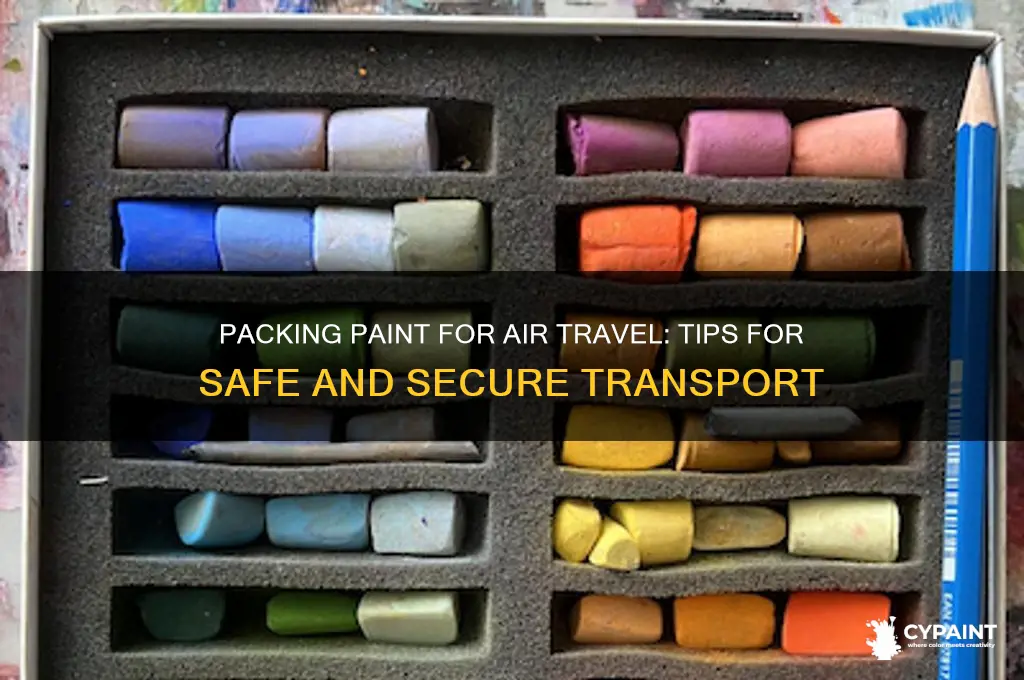 Packing Paint For Air Travel: Tips For Safe And Secure Transport | CyPaint