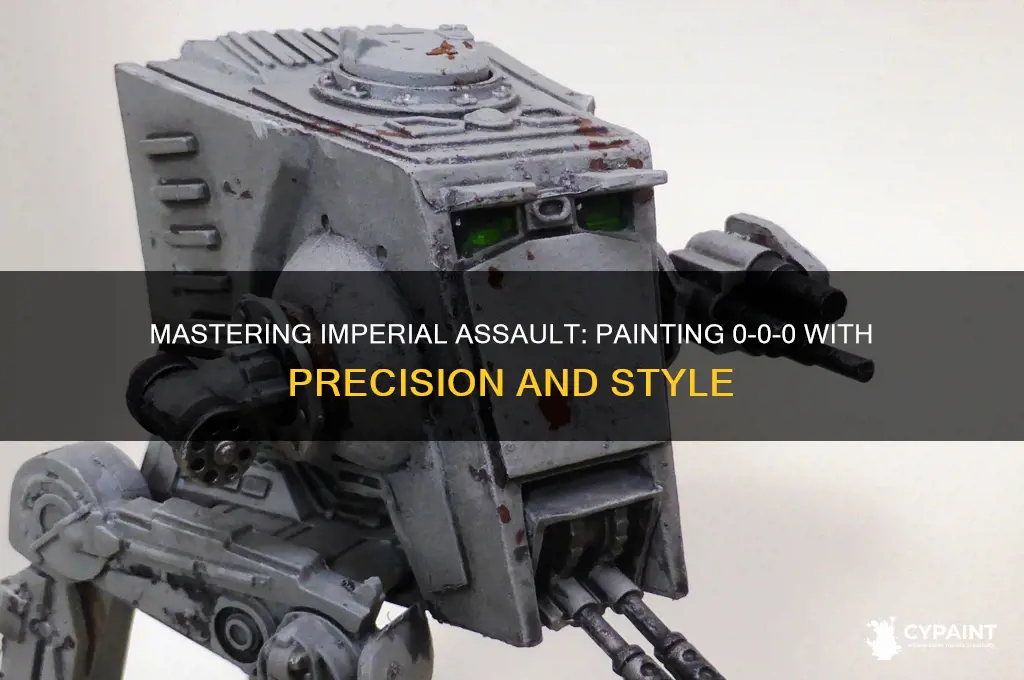 Mastering Imperial Assault: Painting 0-0-0 With Precision And Style ...