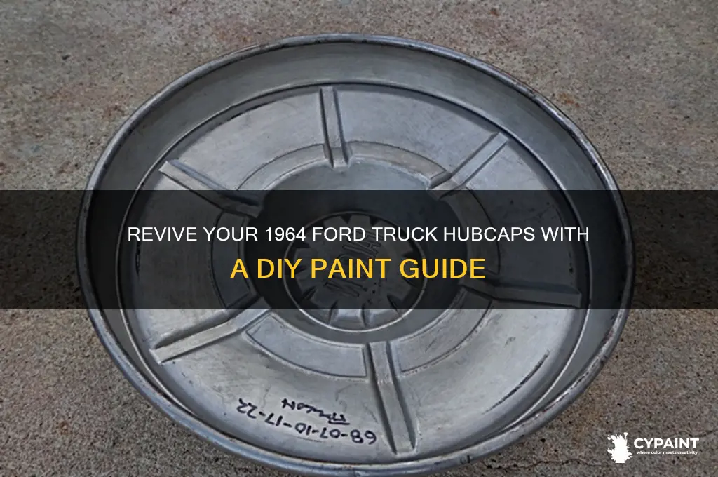 Revive Your 1964 Ford Truck Hubcaps With A Diy Paint Guide | CyPaint