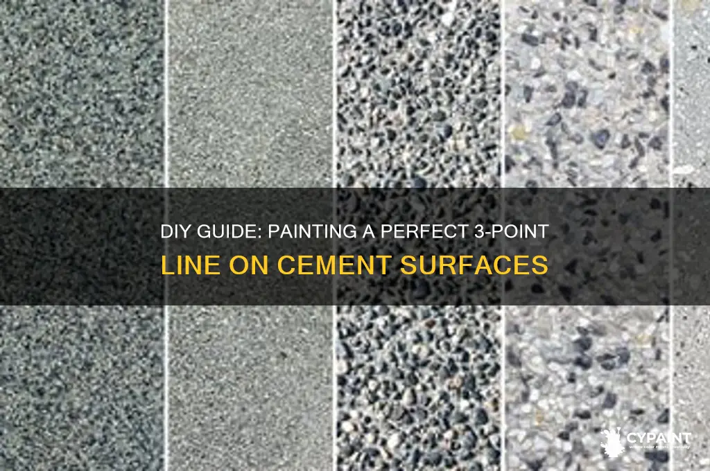 Diy Guide: Painting A Perfect 3-Point Line On Cement Surfaces | CyPaint