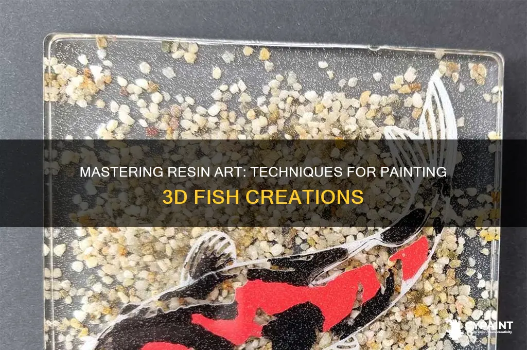 Mastering Resin Art: Techniques For Painting 3D Fish Creations | CyPaint