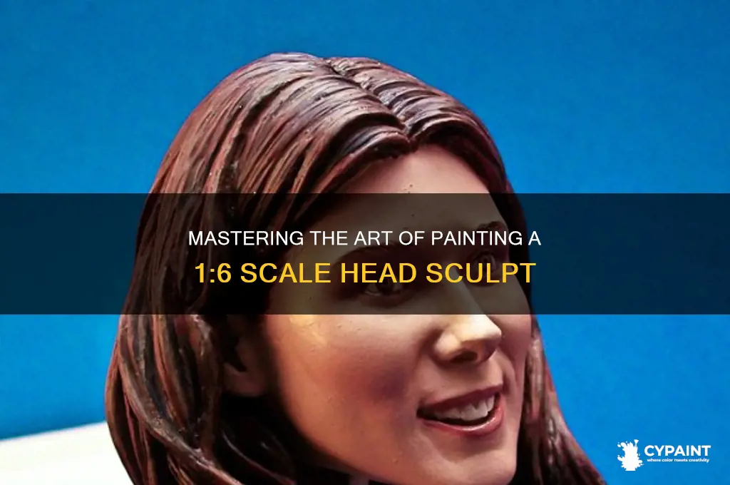 Mastering The Art Of Painting A 1:6 Scale Head Sculpt | CyPaint