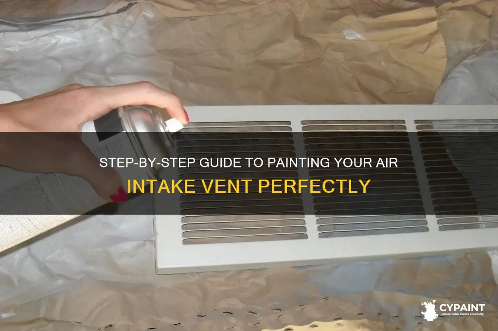 Step-By-Step Guide To Painting Your Air Intake Vent Perfectly | CyPaint