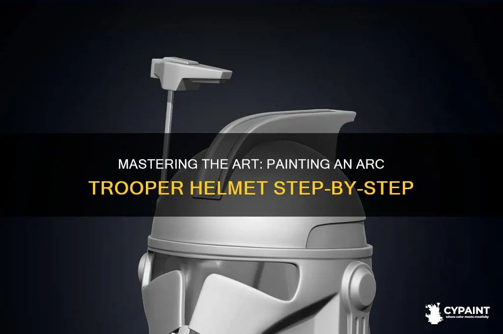 Mastering The Art: Painting An Arc Trooper Helmet Step-By-Step | CyPaint