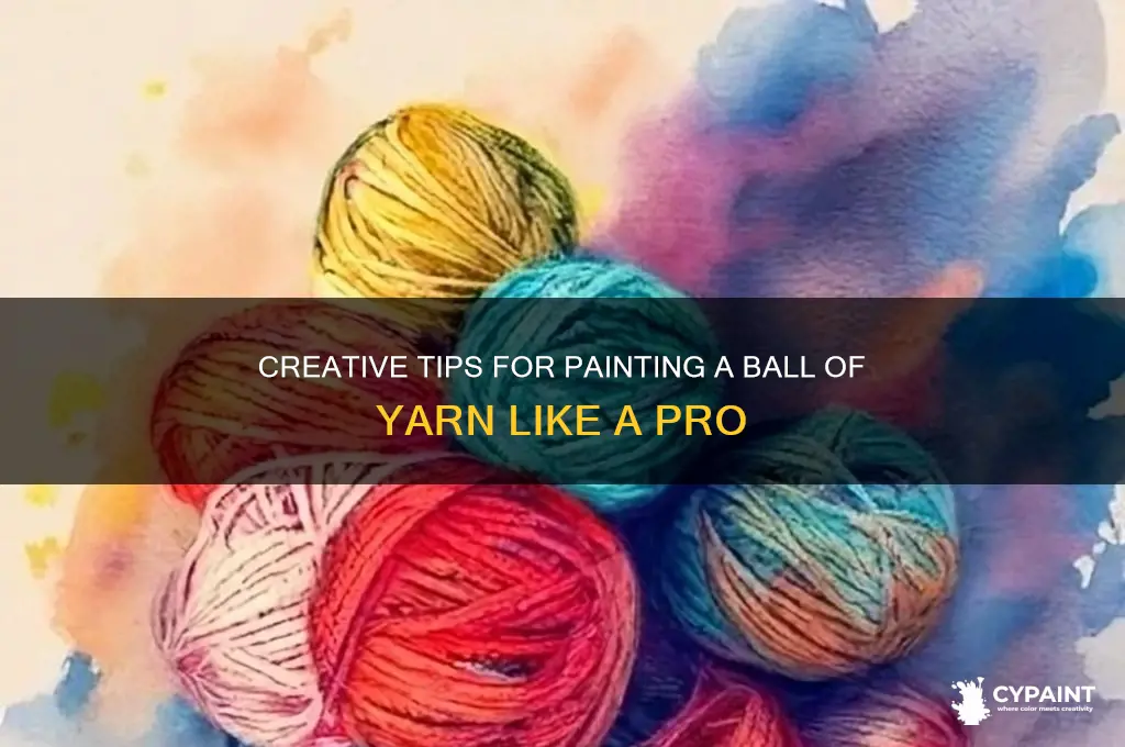 Creative Tips For Painting A Ball Of Yarn Like A Pro | CyPaint