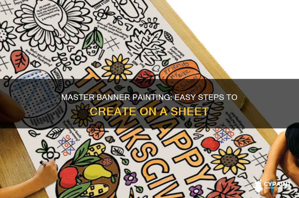 Master Banner Painting: Easy Steps To Create On A Sheet | CyPaint