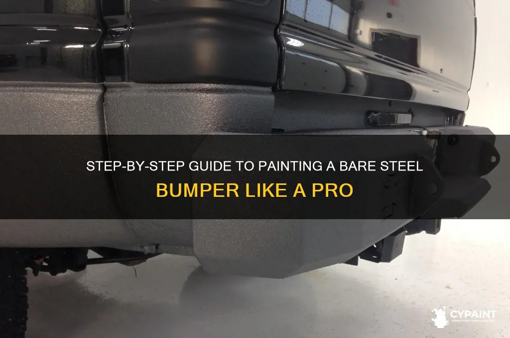 Step-By-Step Guide To Painting A Bare Steel Bumper Like A Pro | CyPaint