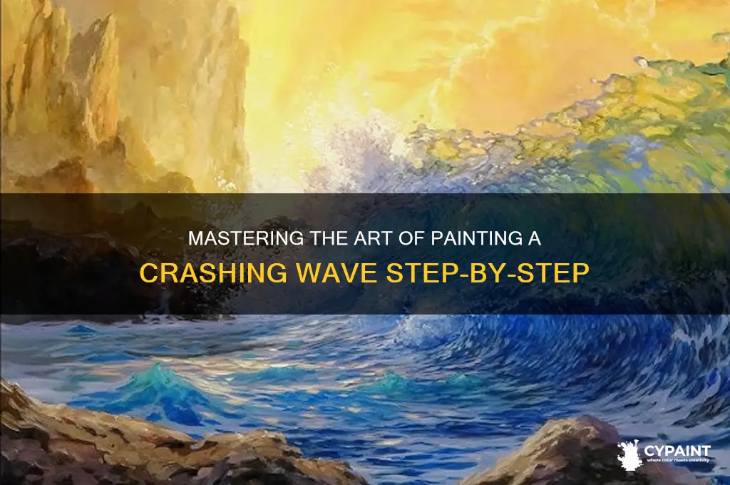 Mastering The Art Of Painting A Crashing Wave Step-By-Step | CyPaint
