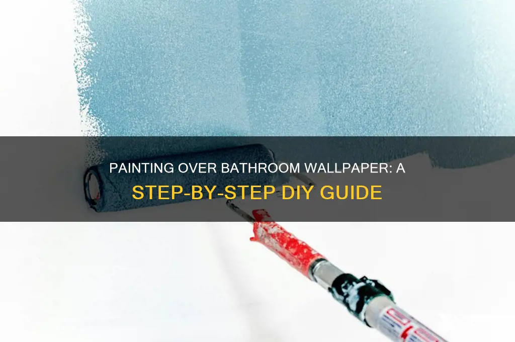 Painting Over Bathroom Wallpaper: A Step-By-Step Diy Guide | CyPaint